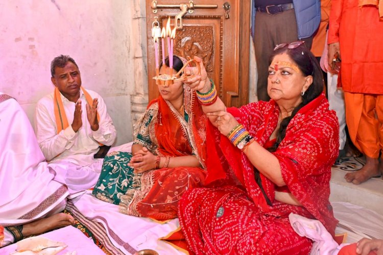 कहा कोई भी लक्ष्य छोटा नहीं, राजस्थान की राजनीति में पुराने अंदाज में लौटीं वसुन्धरा राजे - thinQ360