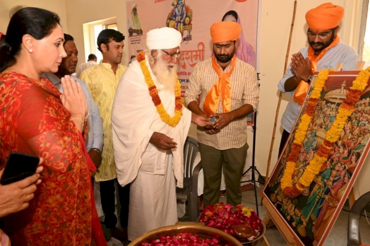 दिया कुमारी ने दशहरा कार्यक्रम में शिरकत की, 'बदळ्यो बदळ्यो राजस्थान' का आयोजन - thinQ360