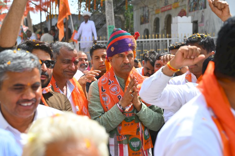 भाजपा की मोदी सरकार में जनता के सपने हो रहें है साकार - सीपी जोशी - thinQ360