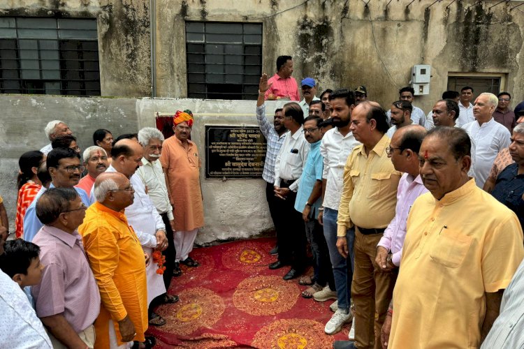 शिलान्यास समारोह में शामिल हुए देवनानी - thinQ360