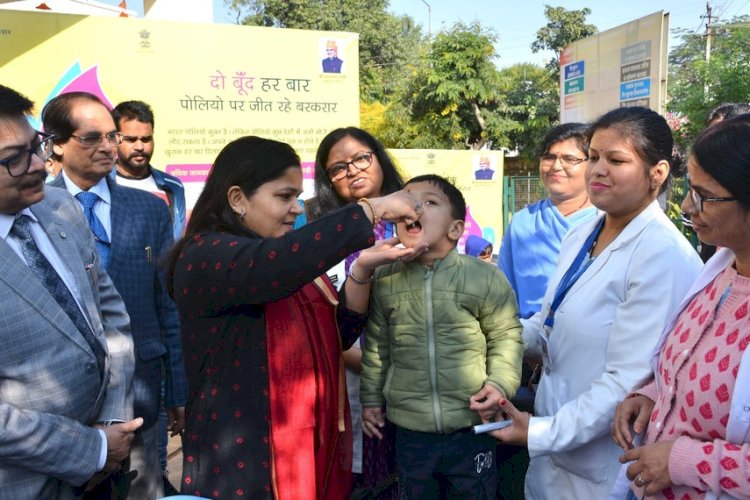 राजस्थान में उप-राष्ट्रीय पल्स पोलियो अभियान का शुभारंभ - thinQ360